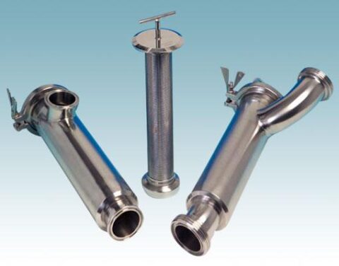 In Line Union Strainers - Alchem Process